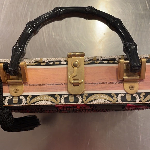 Bags | Vintage Embellished Cigar Box Purse | Poshmark